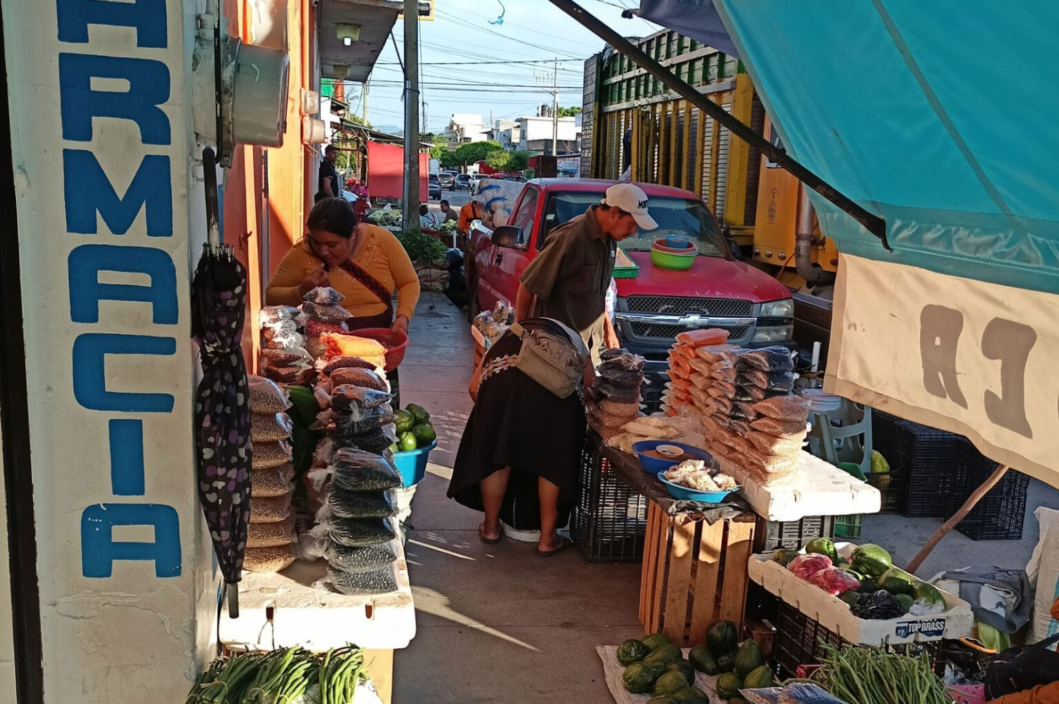 Comerciantes y Ambulantes Tapan Banquetas en el Mercado de Arriaga ...