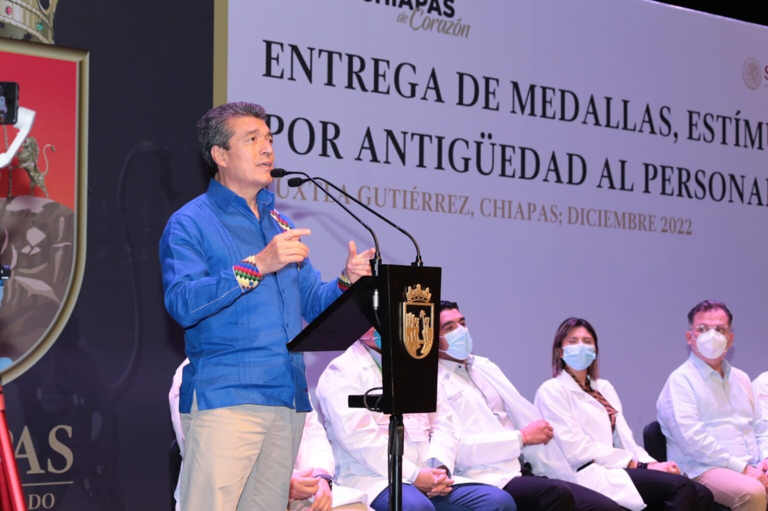 Encabeza Rutilio Escandón entrega de medallas y estímulos por ...
