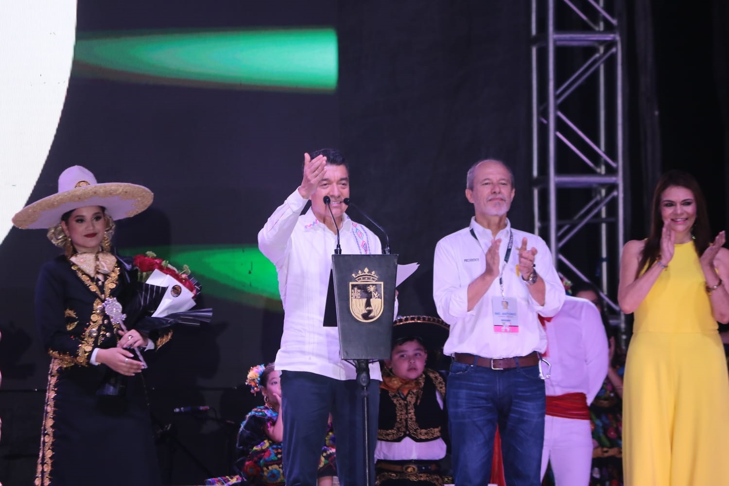 Junto al pueblo del Soconusco, Rutilio Escandón inaugura la Expo Feria ...